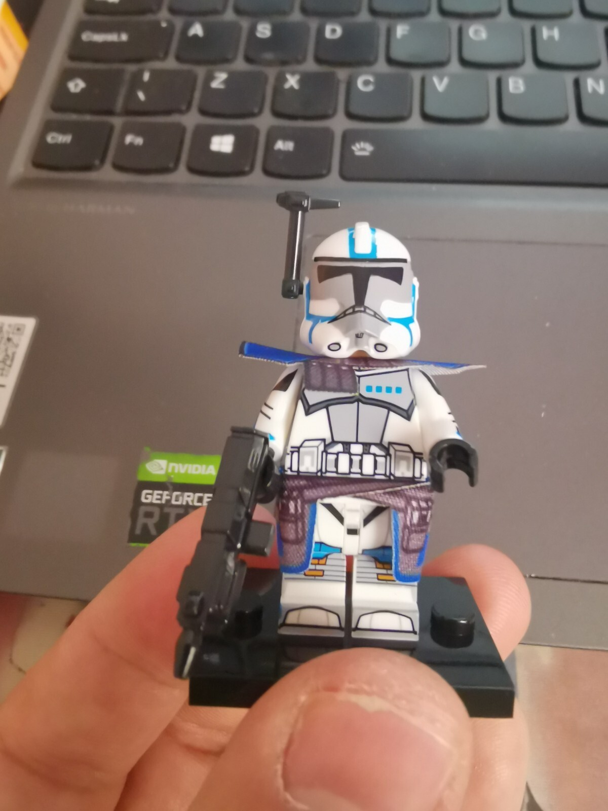 custom minifig star wars clone trooper ARC commander Havoc from mifig ...